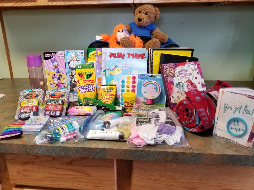 Comfort bags for Southeast Michigan children coming to The Discovery ...